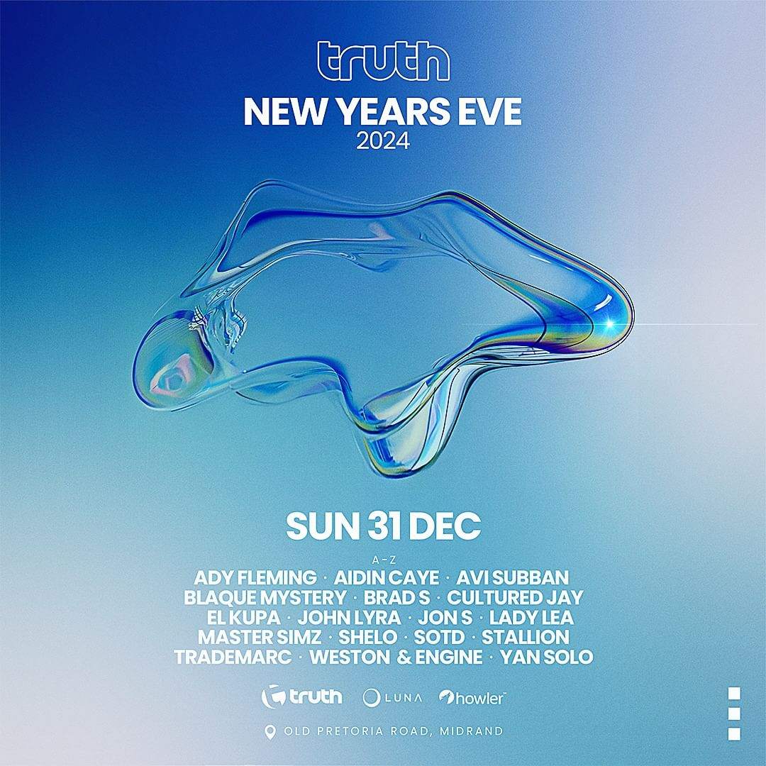 Truth New Years Eve 2024 at Truth, Johannesburg