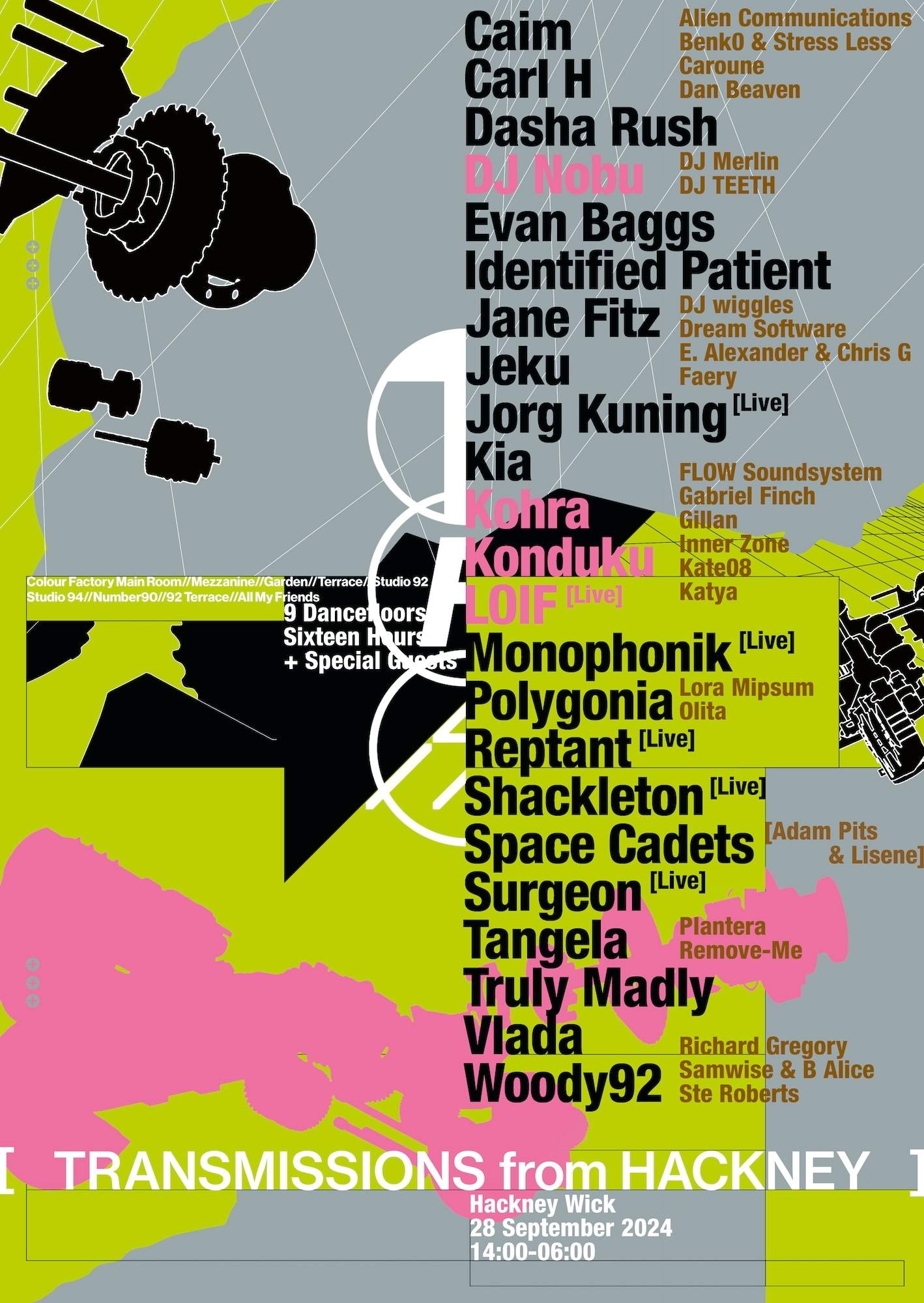 Transmissions from Hackney 2024 - Day & Night Festival at Hackney Wick ...