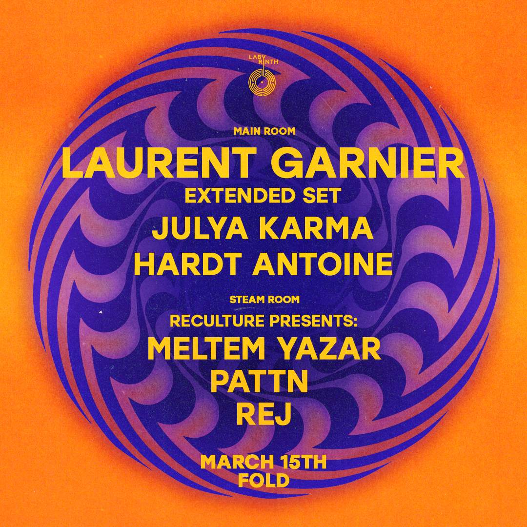 Labyrinth presents: Laurent Garnier Extended 3 Hour Set at FOLD, London