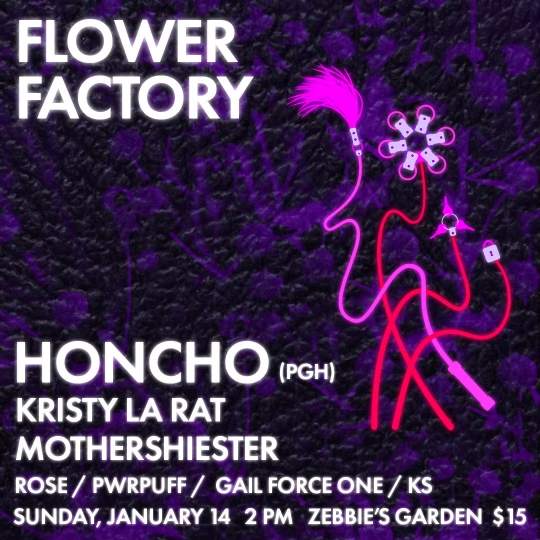 Flower Factory feat. Honcho (PGH) at Zebbie's Garden, Washington DC