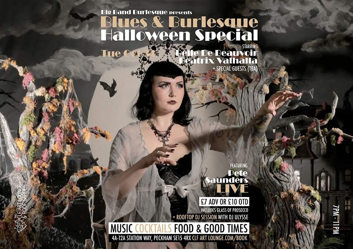 Big Band Burlesque presents Blues & Burlesque Halloween Special at CLF ...