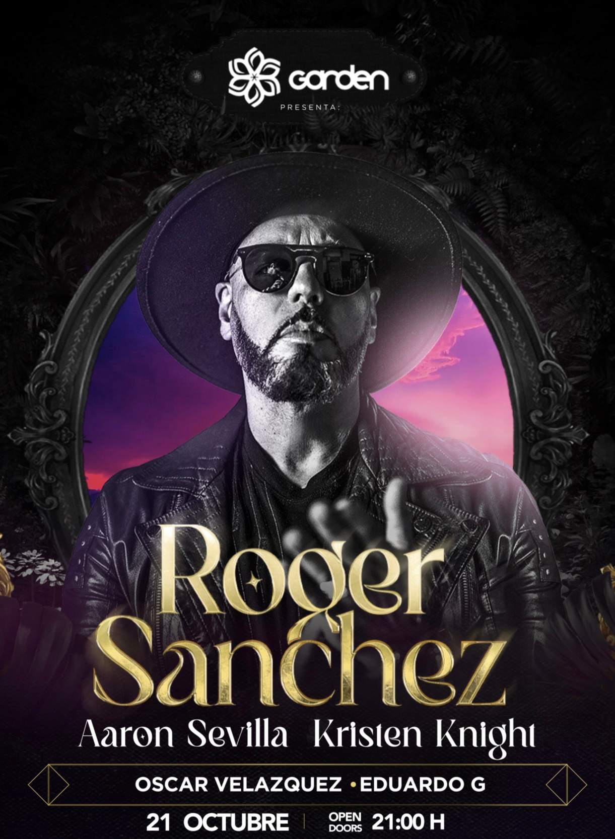 Roger sanchez en cdmx at Foro Oceania, Mexico City