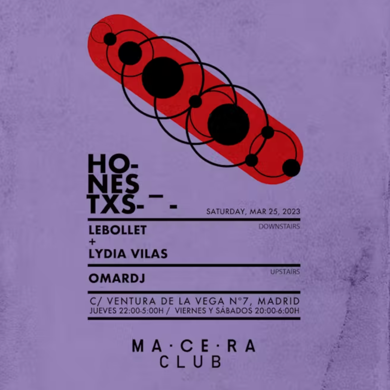 SábaDo MaCeRa at Macera Club, Madrid