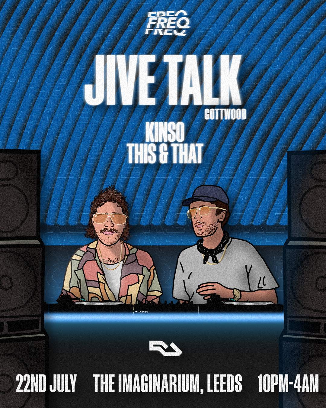 Freq with Jive Talk (Gottwood) bij The Imaginarium, Leeds