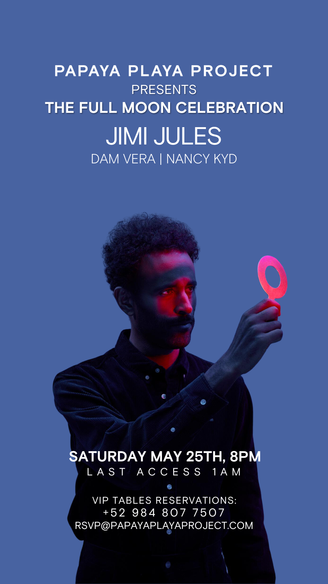 PPP presents THE FULL MOON Music Journey by @Jimi Jules en Papaya Playa ...