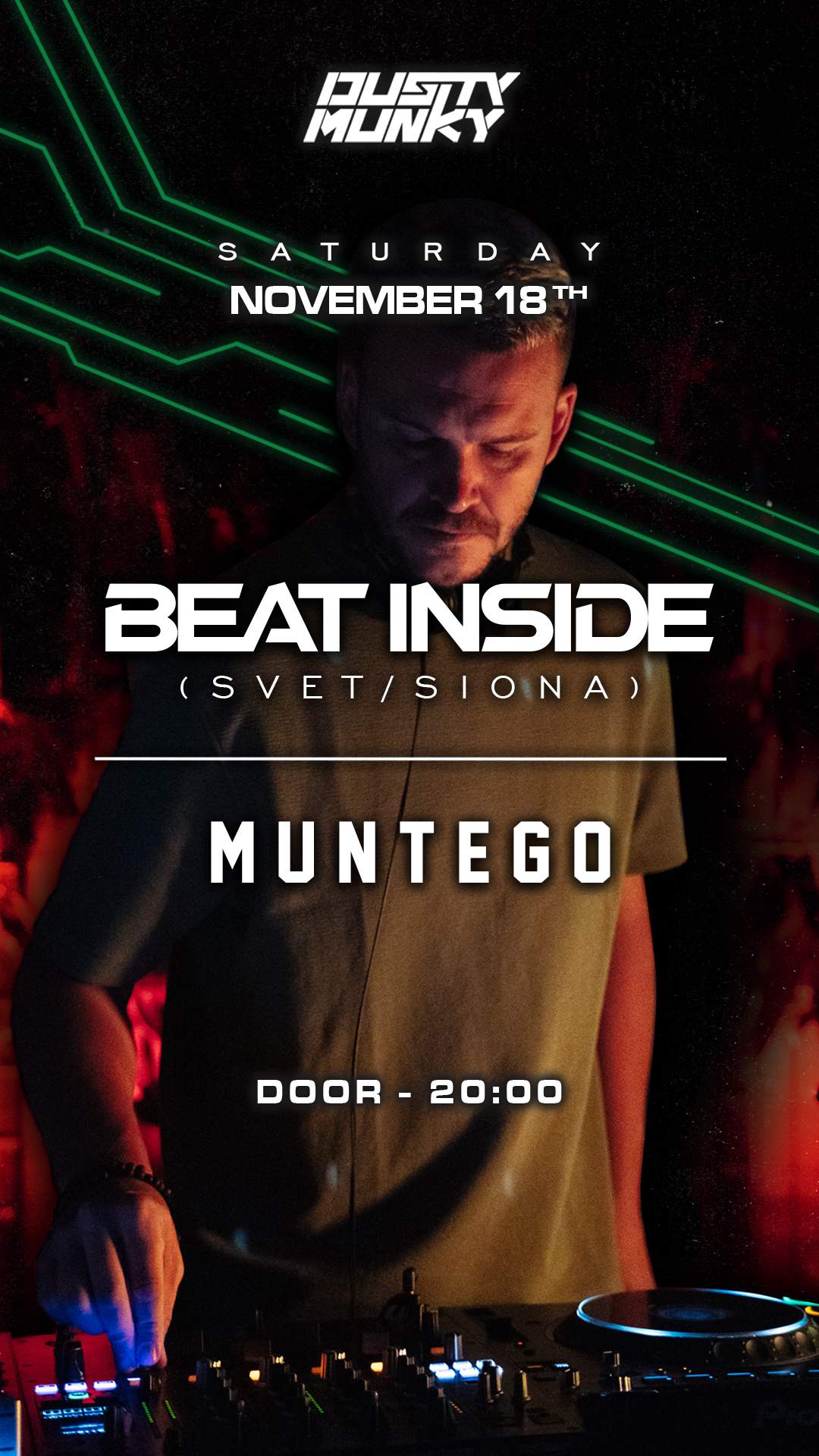 Dusty Munky X Beat Inside at Dusty Munky Bar, Chipre