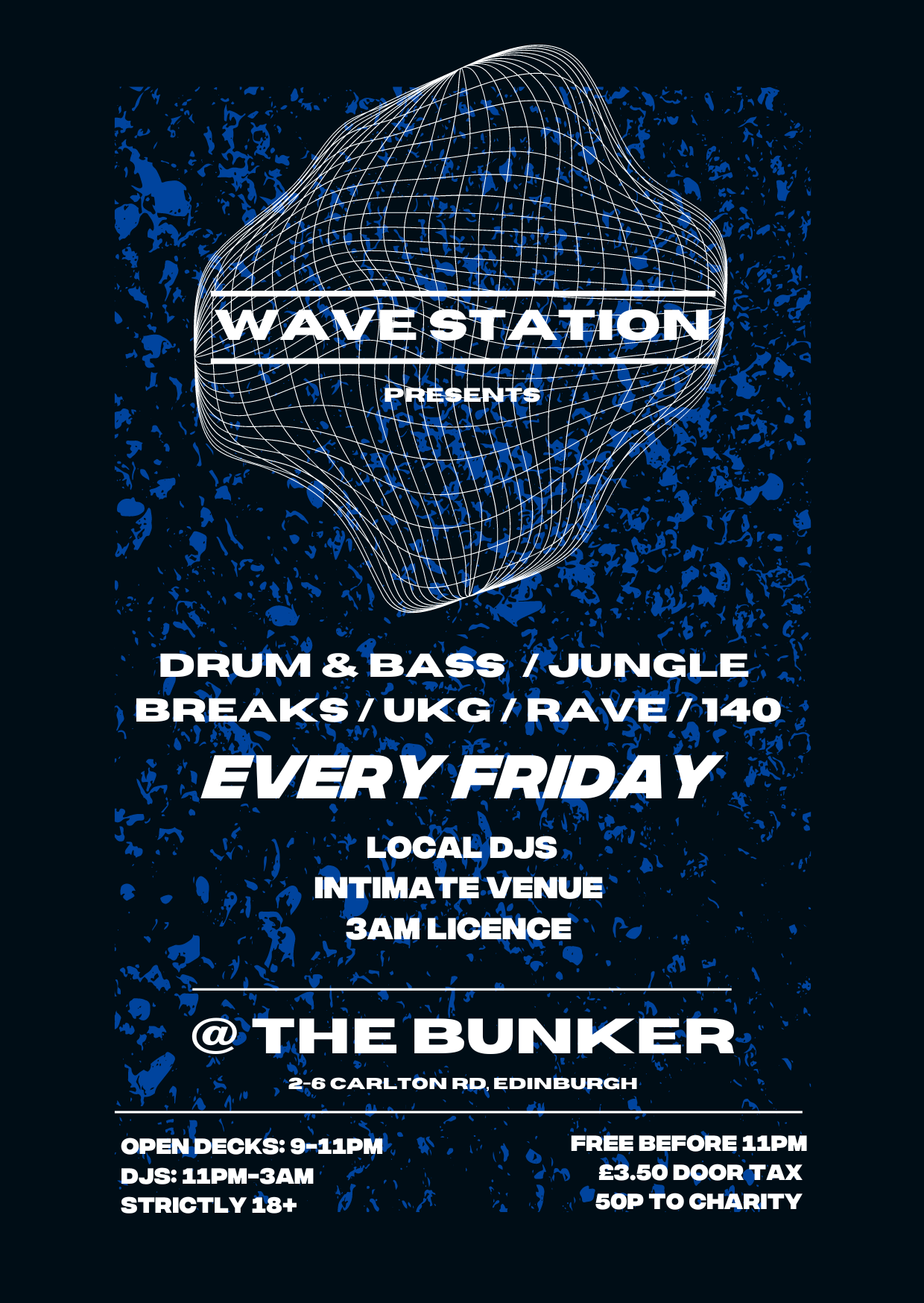 WAVE STATION VOL.11 with Al Gu + IDÉFIX + OPEN DECK SESSION at The ...