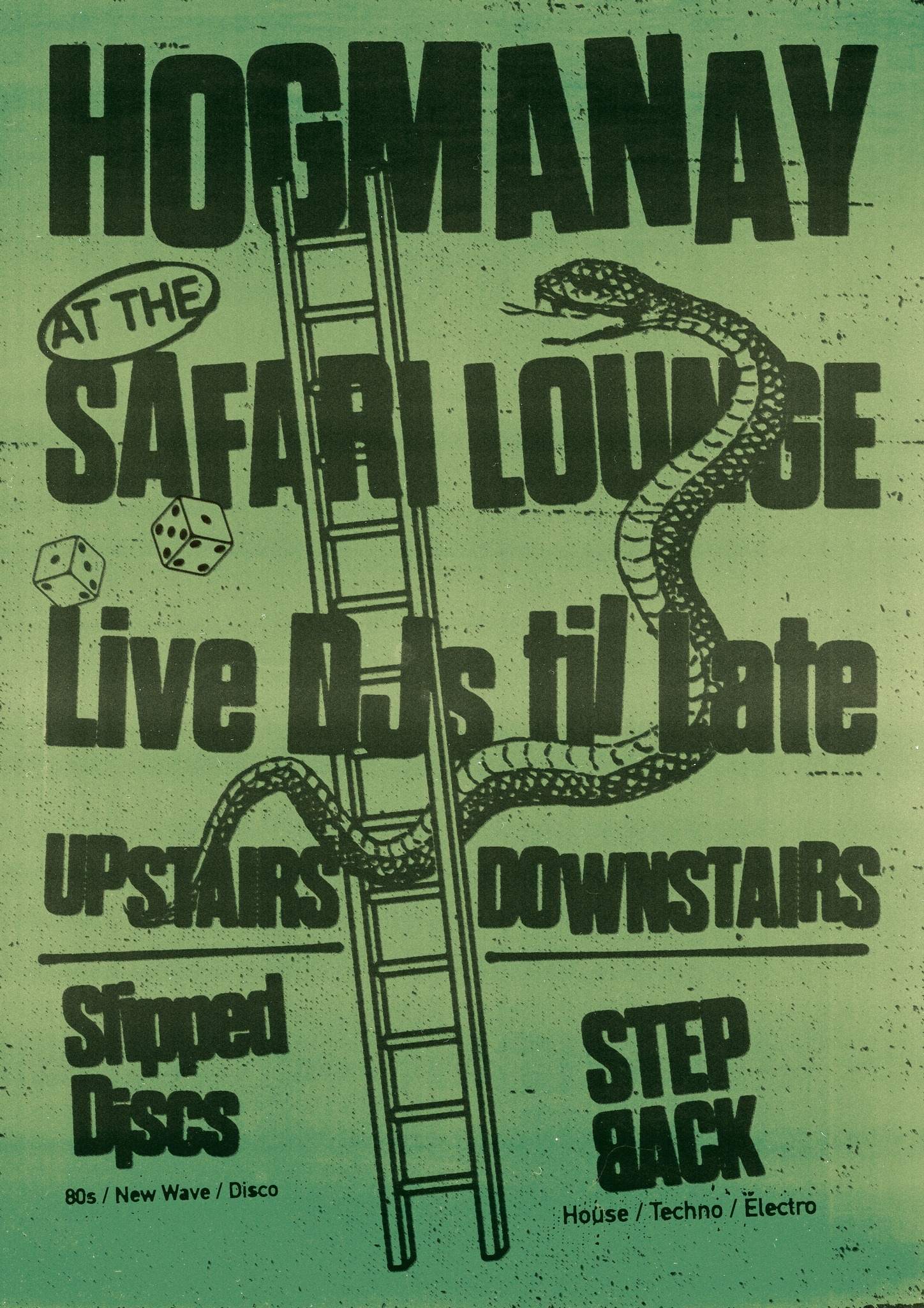 Hogmanay at The Safari Lounge: Slipped Discs + Step Back at The Safari ...