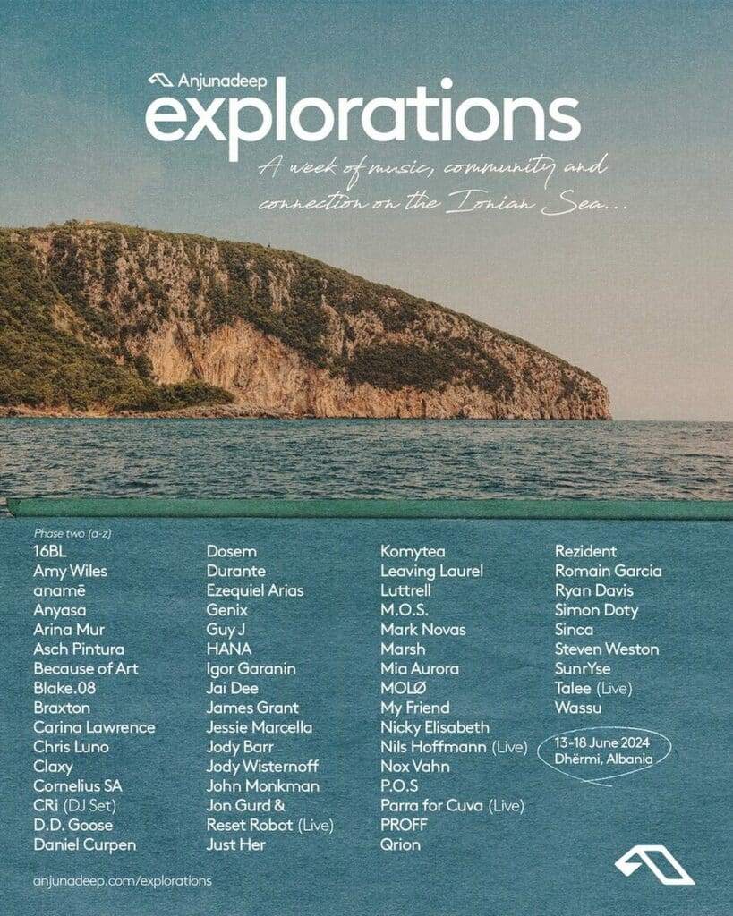 Anjunadeep Explorations at Dhërmi Beach, Albania