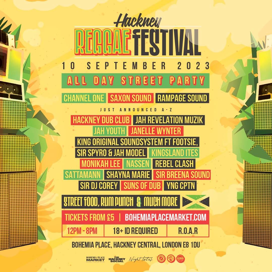 Hackney Reggae Festival 2023 at The Hackney Social, London