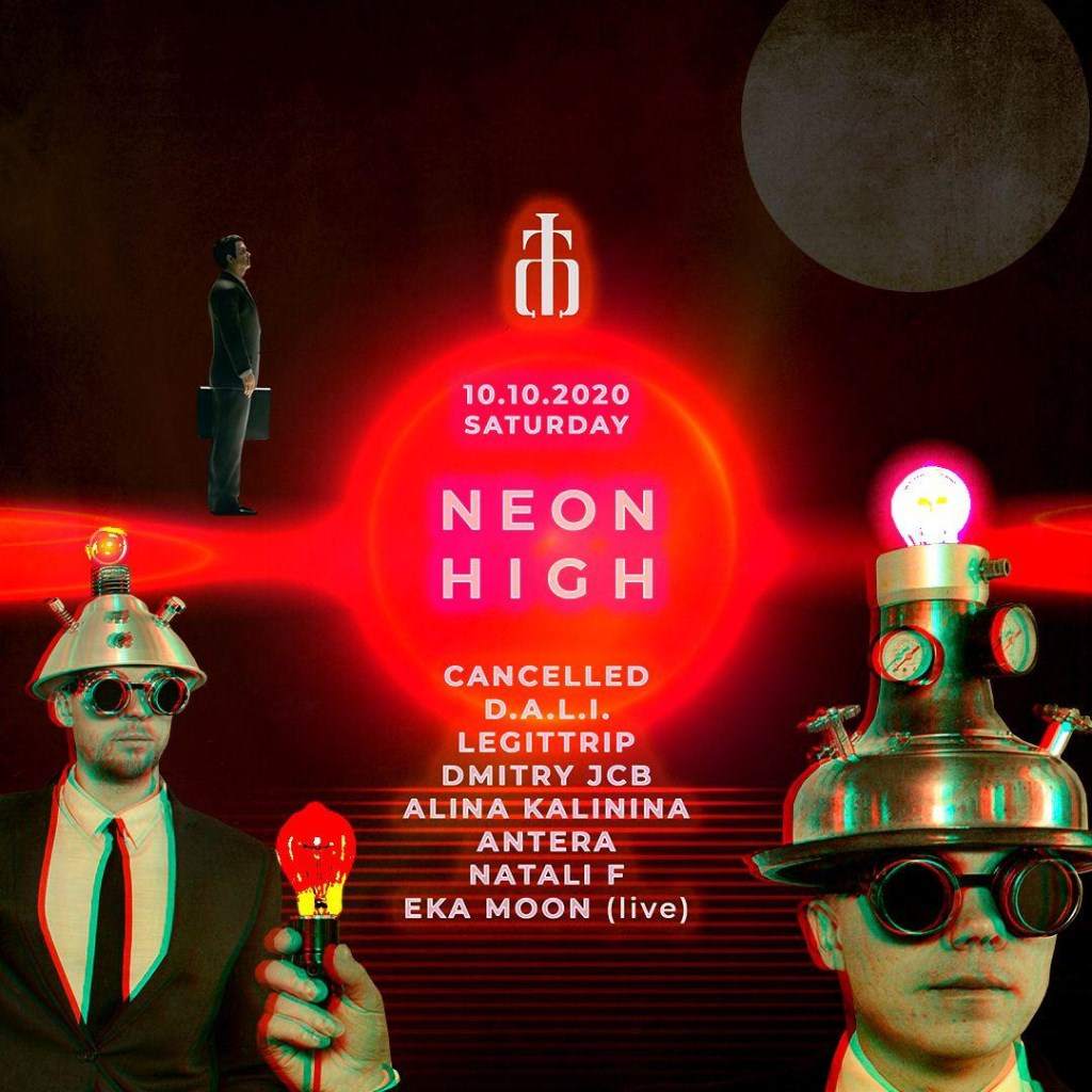 Neon High at Mendeleev en Mendeleev Bar, Moscow