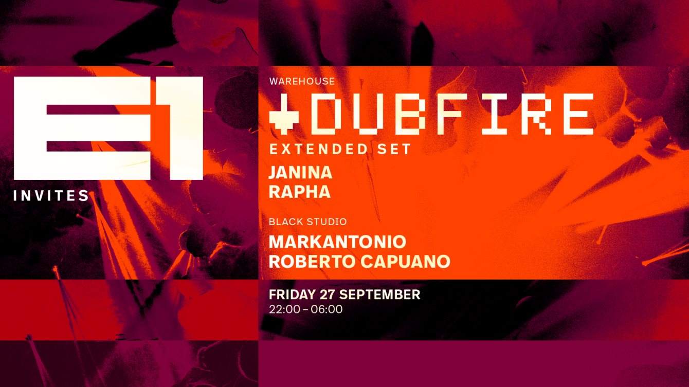 Dubfire (Extended set) + Markantonio & Roberto Capuano at E1, London