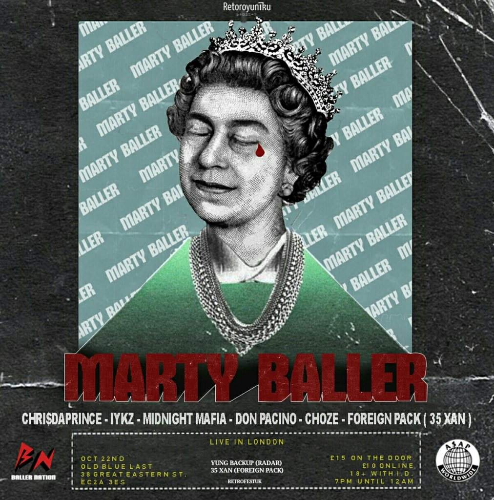 Marty Baller Live en The Old Blue Last, London