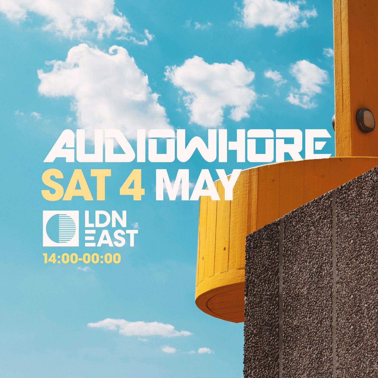 Audiowhore Day Party at LDN East, London