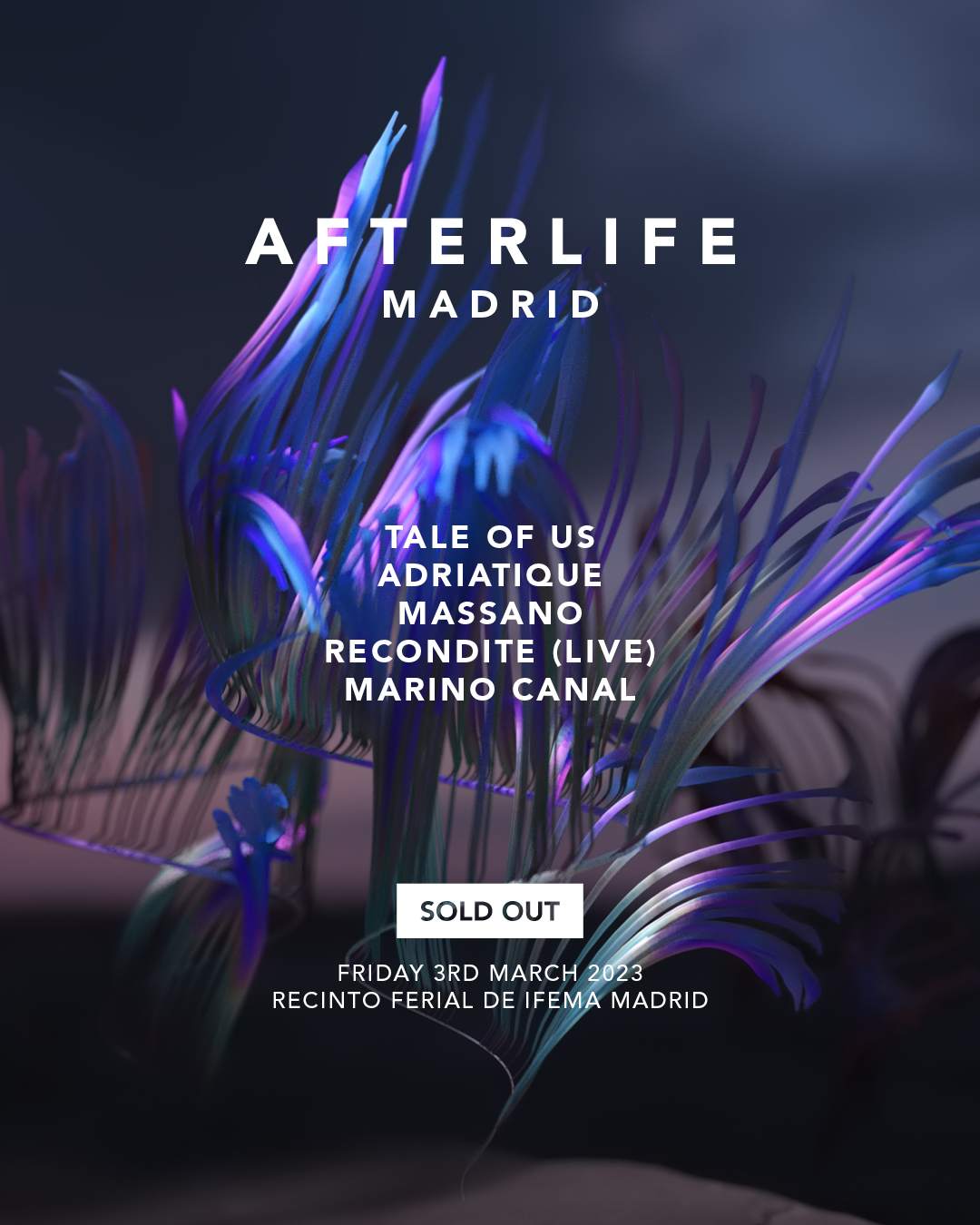**SOLD OUT** AFTERLIFE Madrid - FRIDAY at IFEMA, Madrid