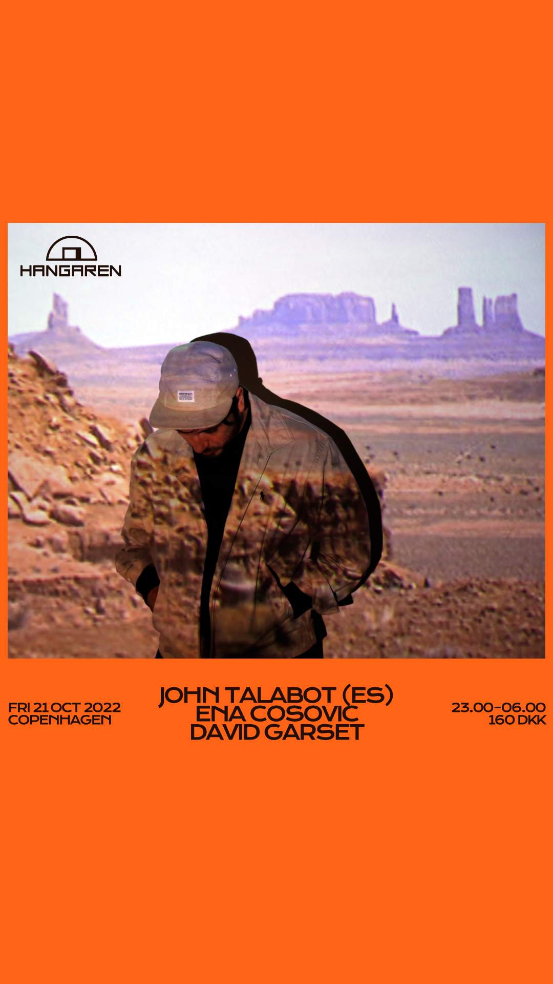 Hangaren: John Talabot, Ena Cosovic, David Garset at Hangaren, Copenhagen