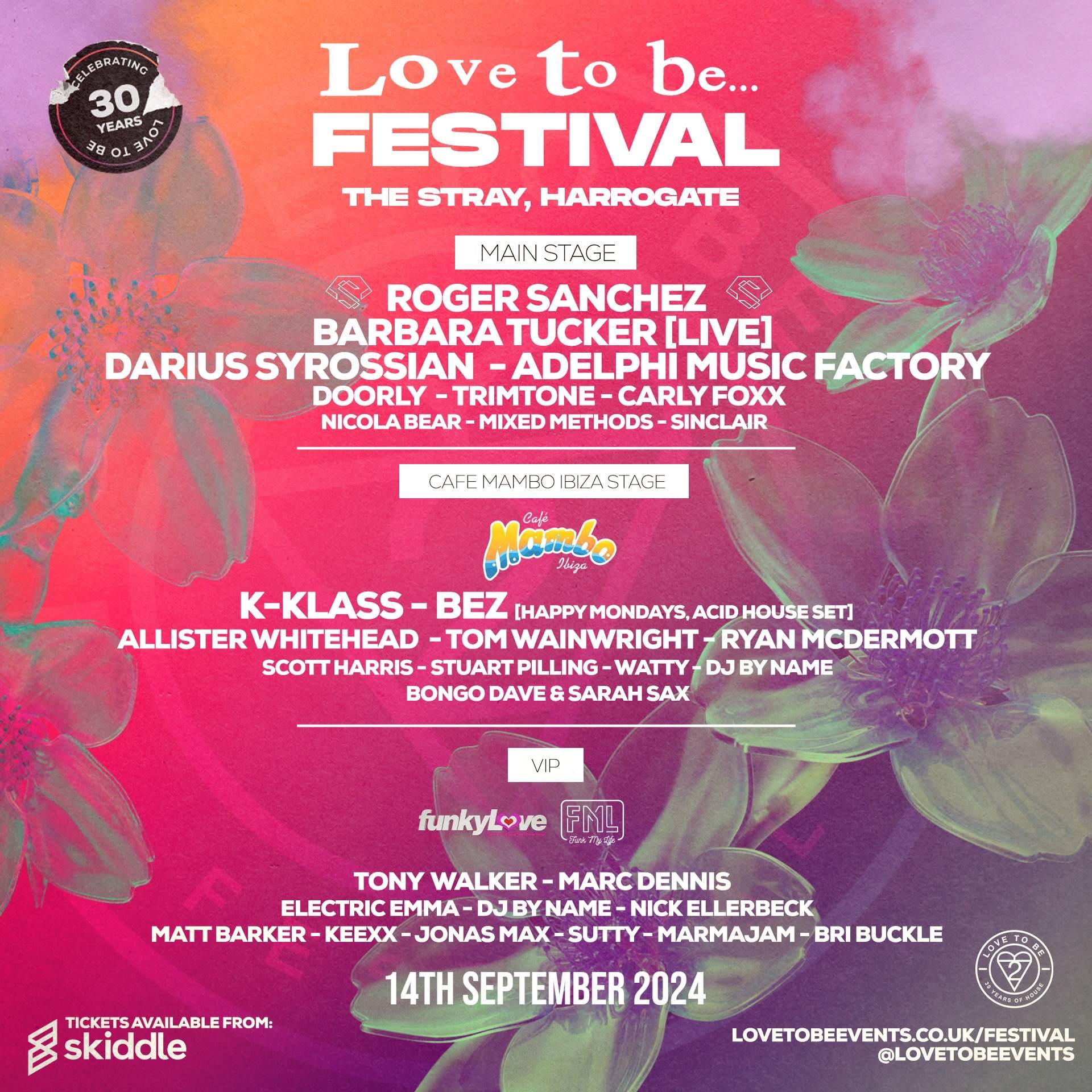 Love to be... Festival at TBA - THE STRAY, HARROGATE, North