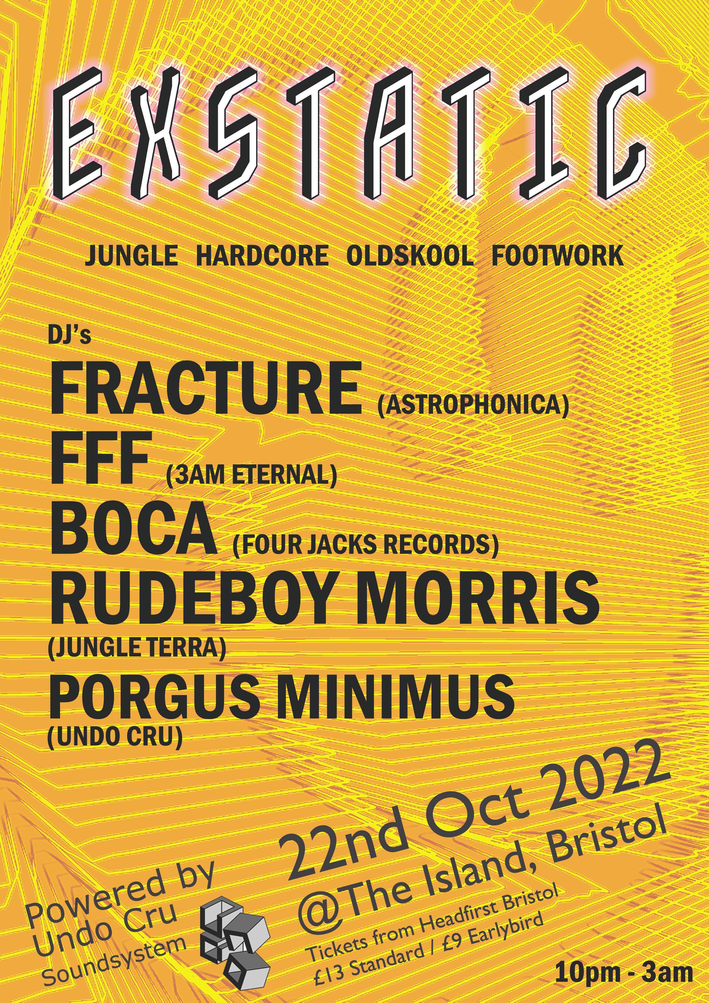 Exstatic - Fracture, FFF en The Island, Bristol