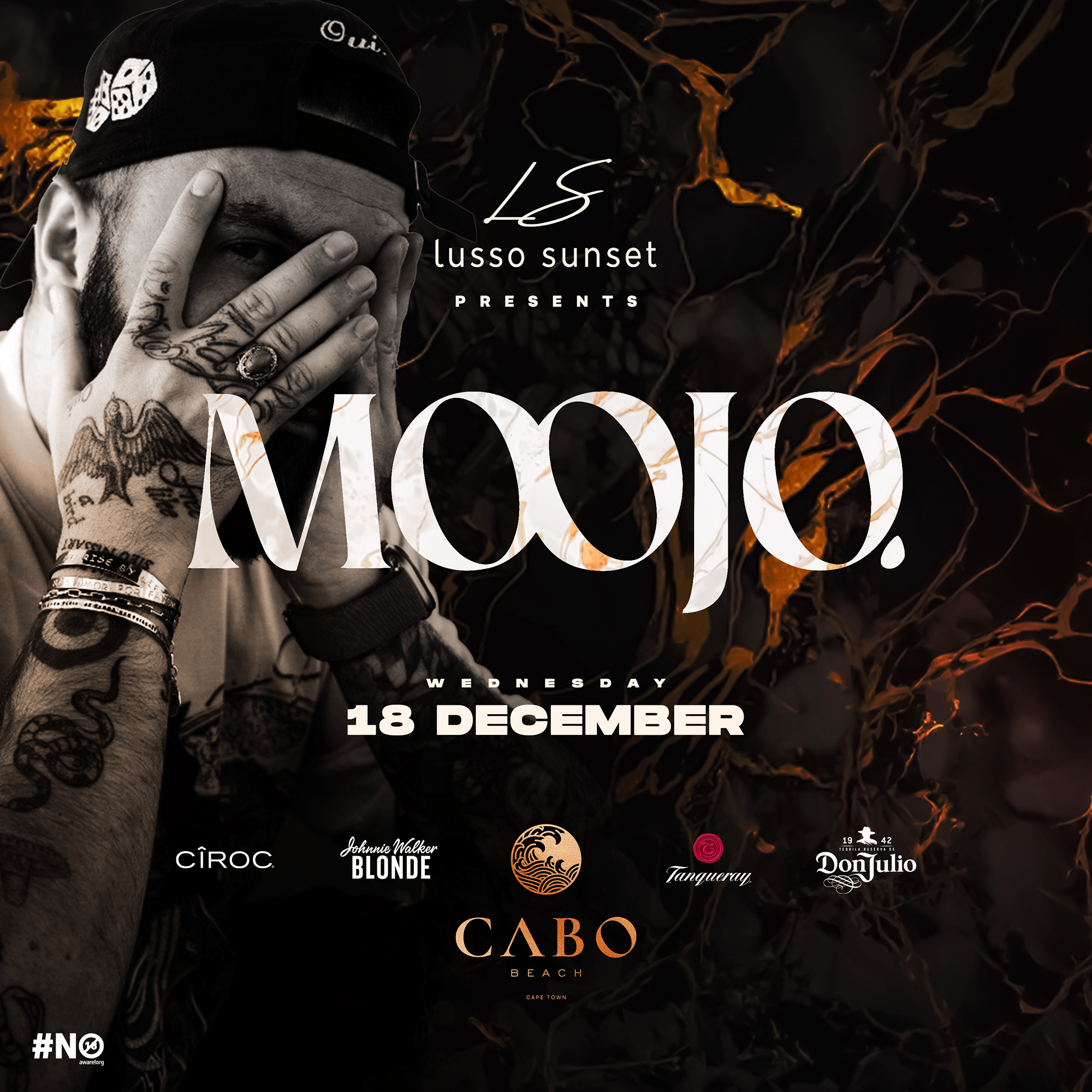 LUSSO SUNSET featuring Moojo at Cabo Beach Club, Cape Town