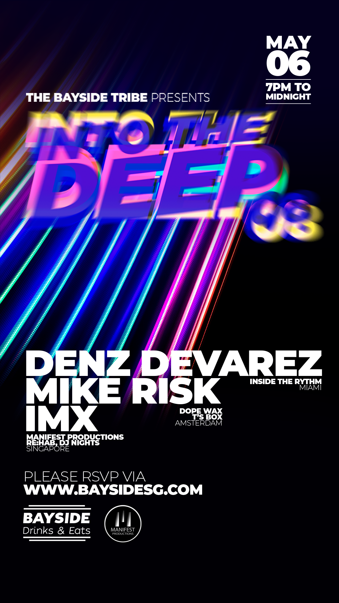 INTO THE DEEP INVITES Denz Devarez (INSIDE THE RHYTHM, MIAMI) a Bayside ...