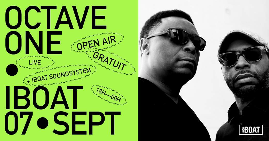 OPEN AIR • Octave One live at I-Boat, Bordeaux