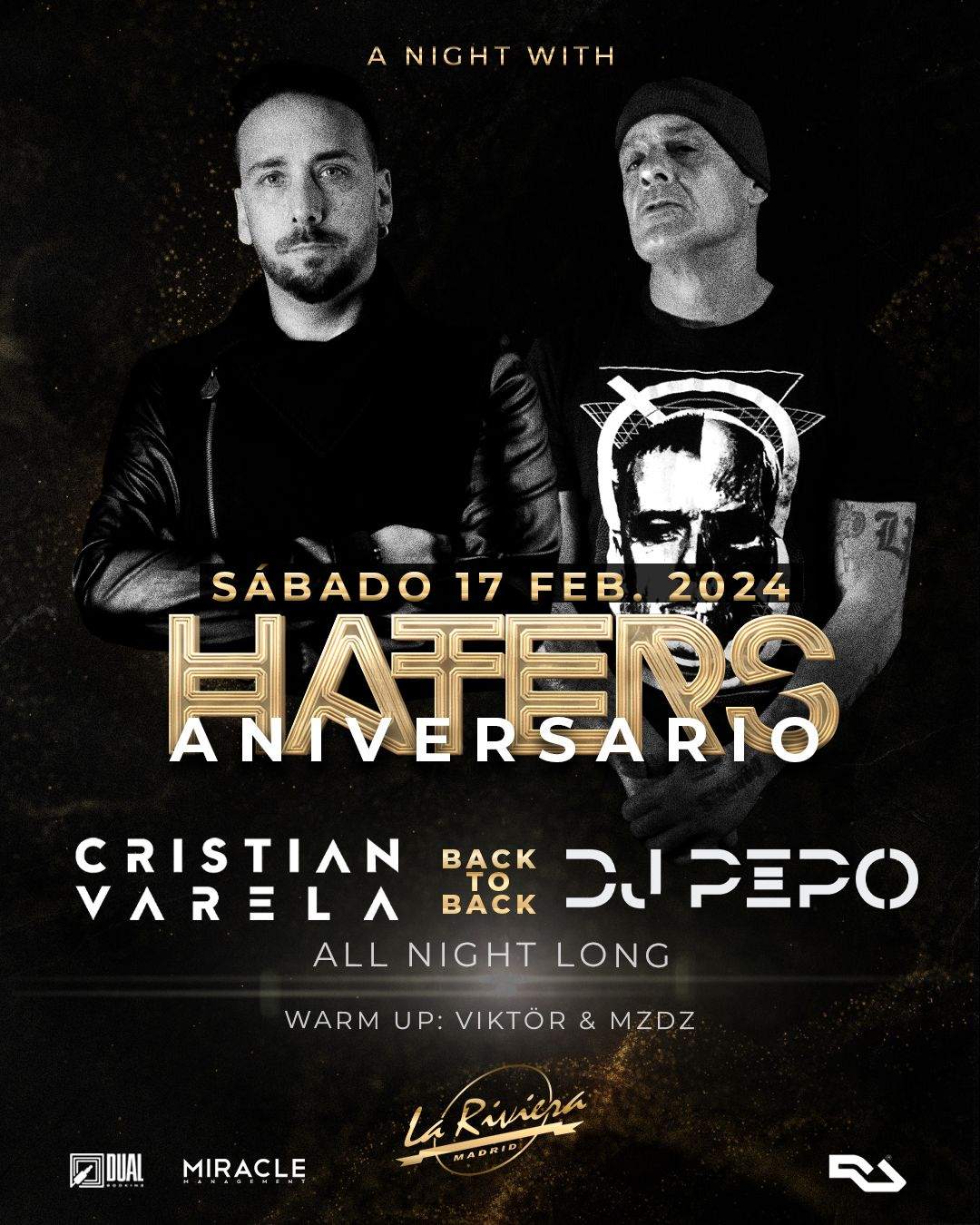 HATERS ANIVERSARIO: Cristian Varela B2B Dj Pepo ALL NIGHT LONG en La ...
