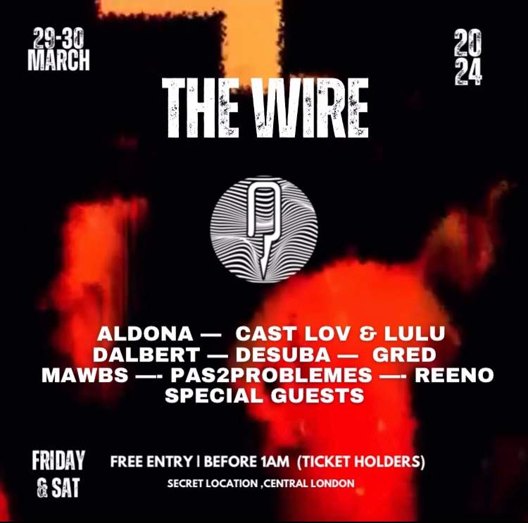 WIRE / The Secret Underground Central London at TBA - announced to ...
