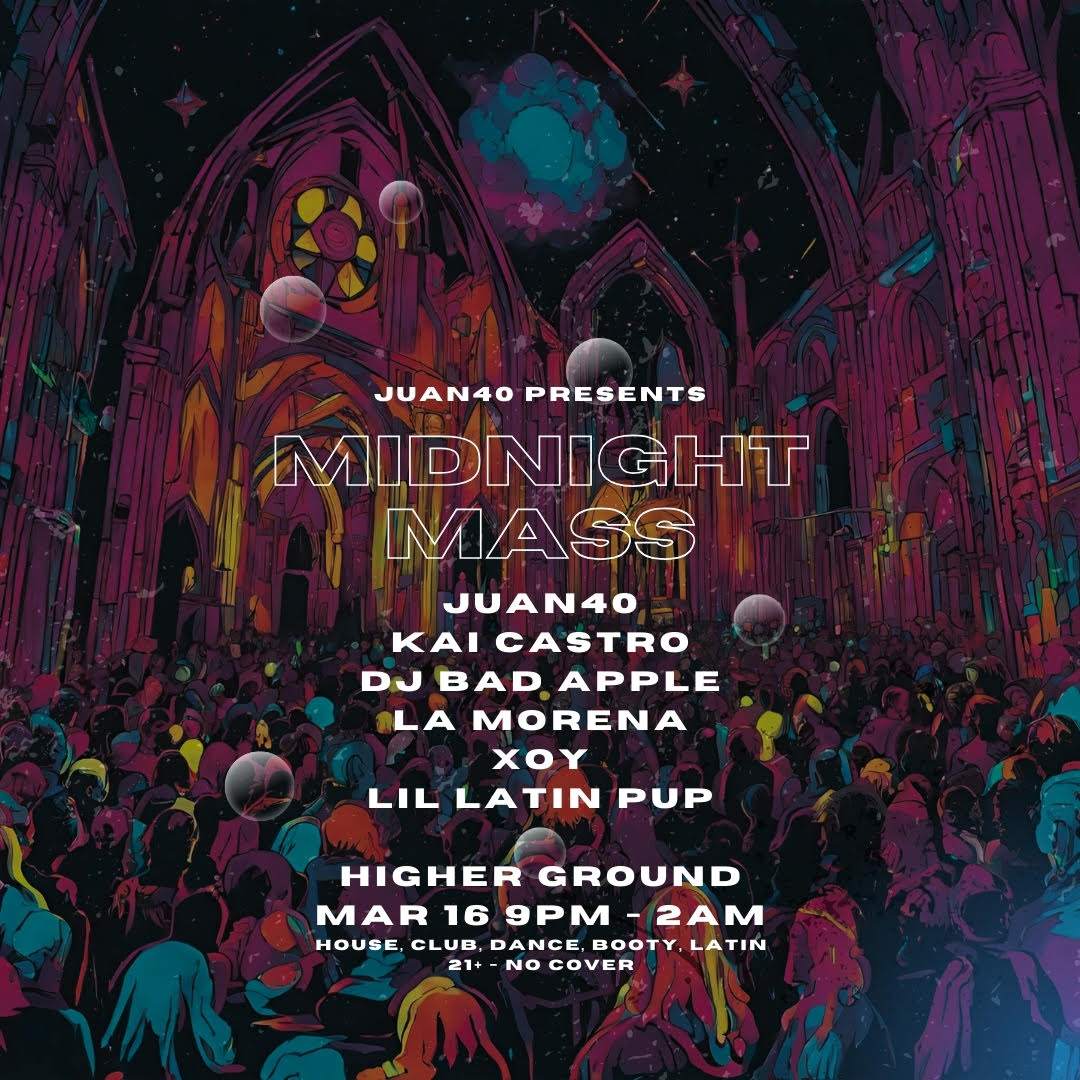 MIDNIGHT MASS at Higher Ground, Austin