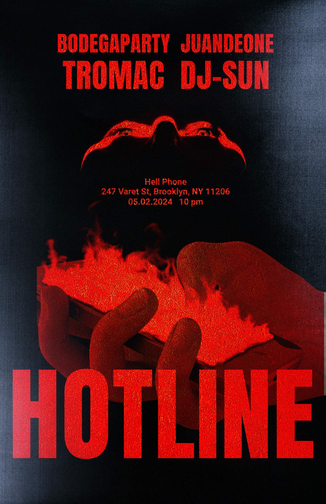 HOTLINE at Hell Phone, New York City