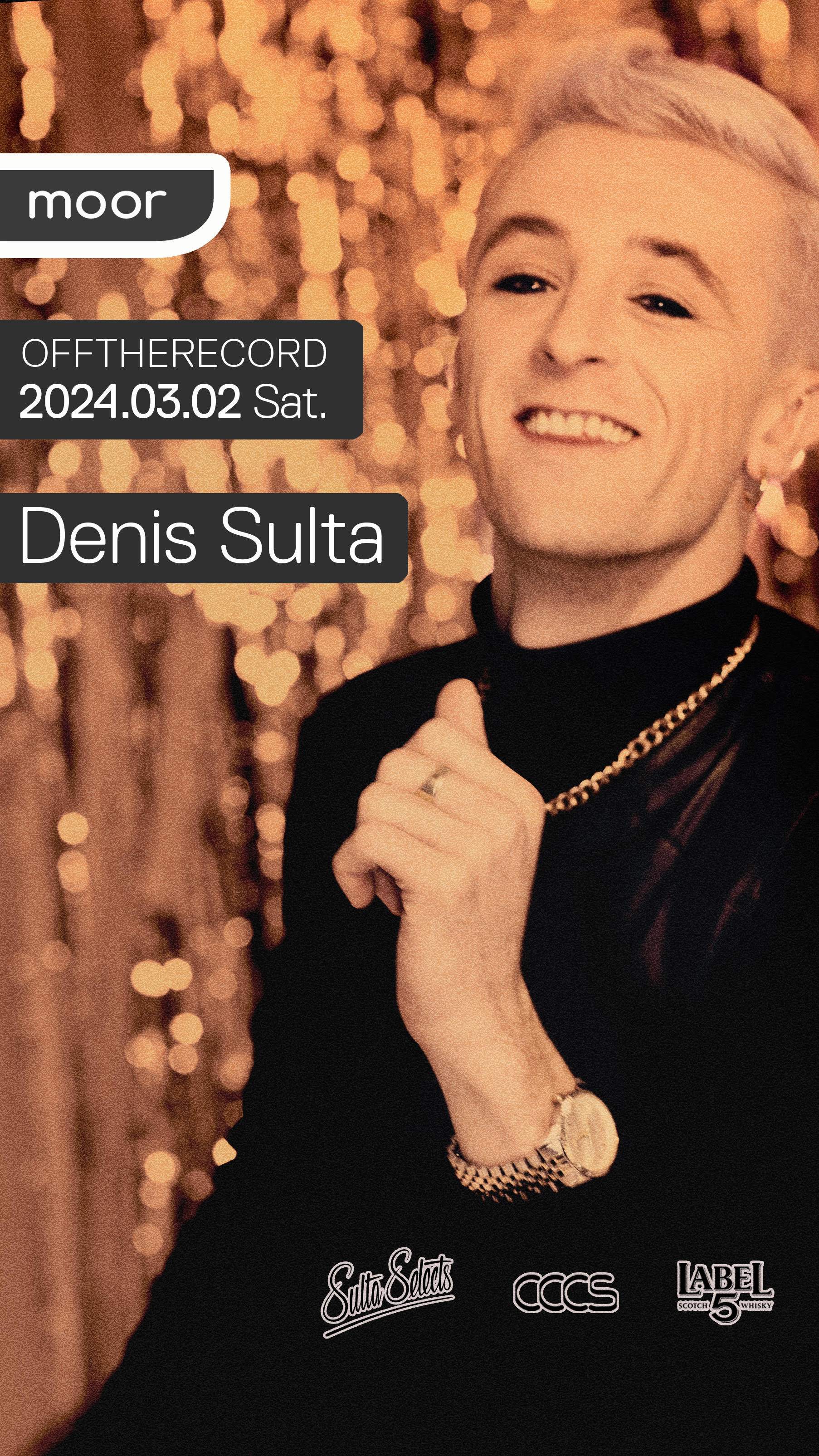 moor: Denis Sulta at OFF The Record, Seoul