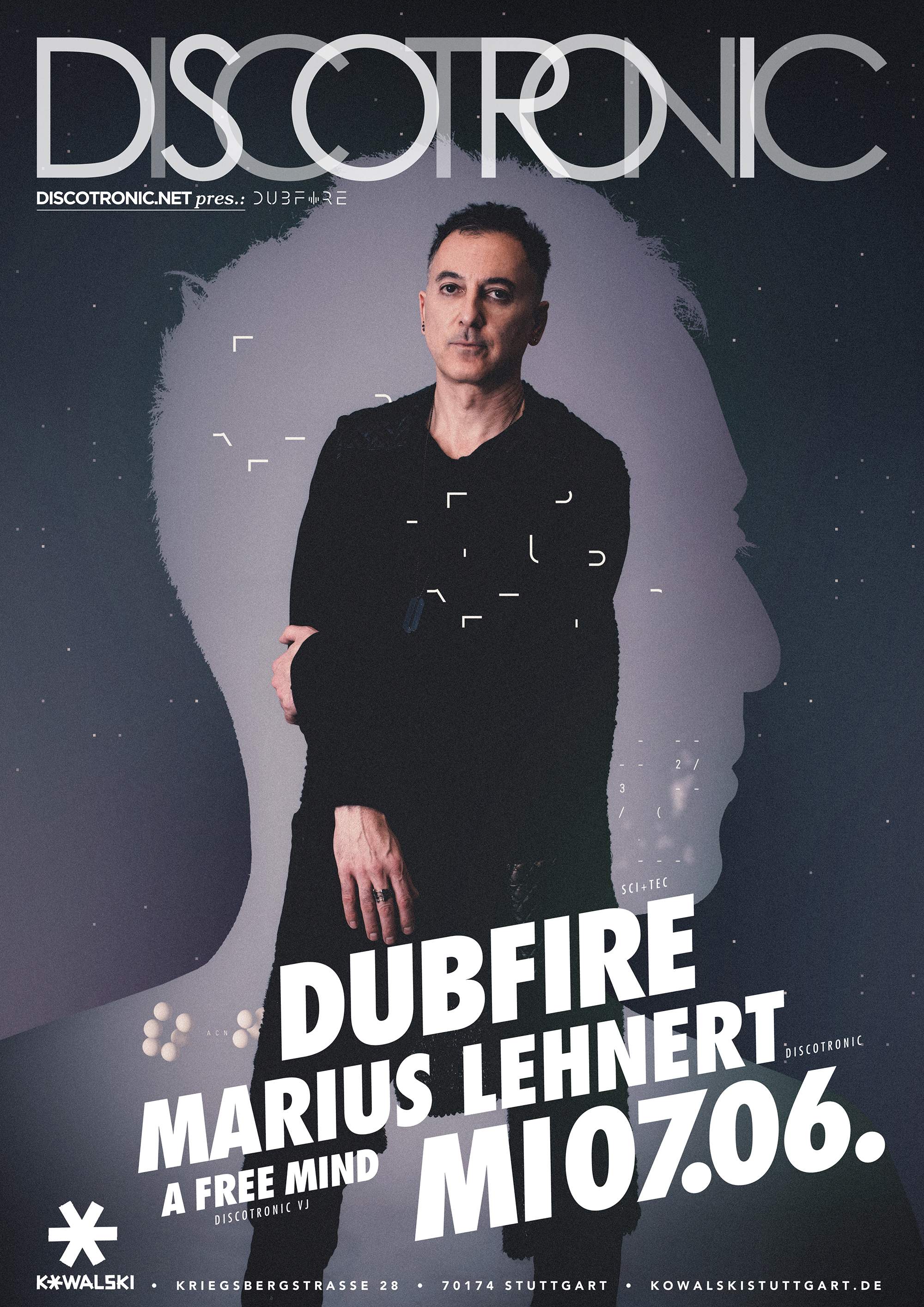 Discotronic Night pres. Dubfire at Kowalski, Stuttgart