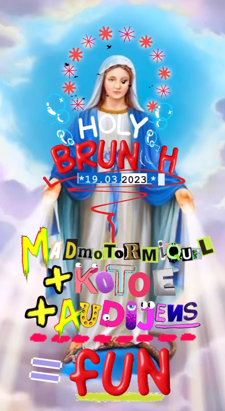Holy Brunch with Madmotormiquel, Kotoe & Audijens at Marktlokal Klub ...