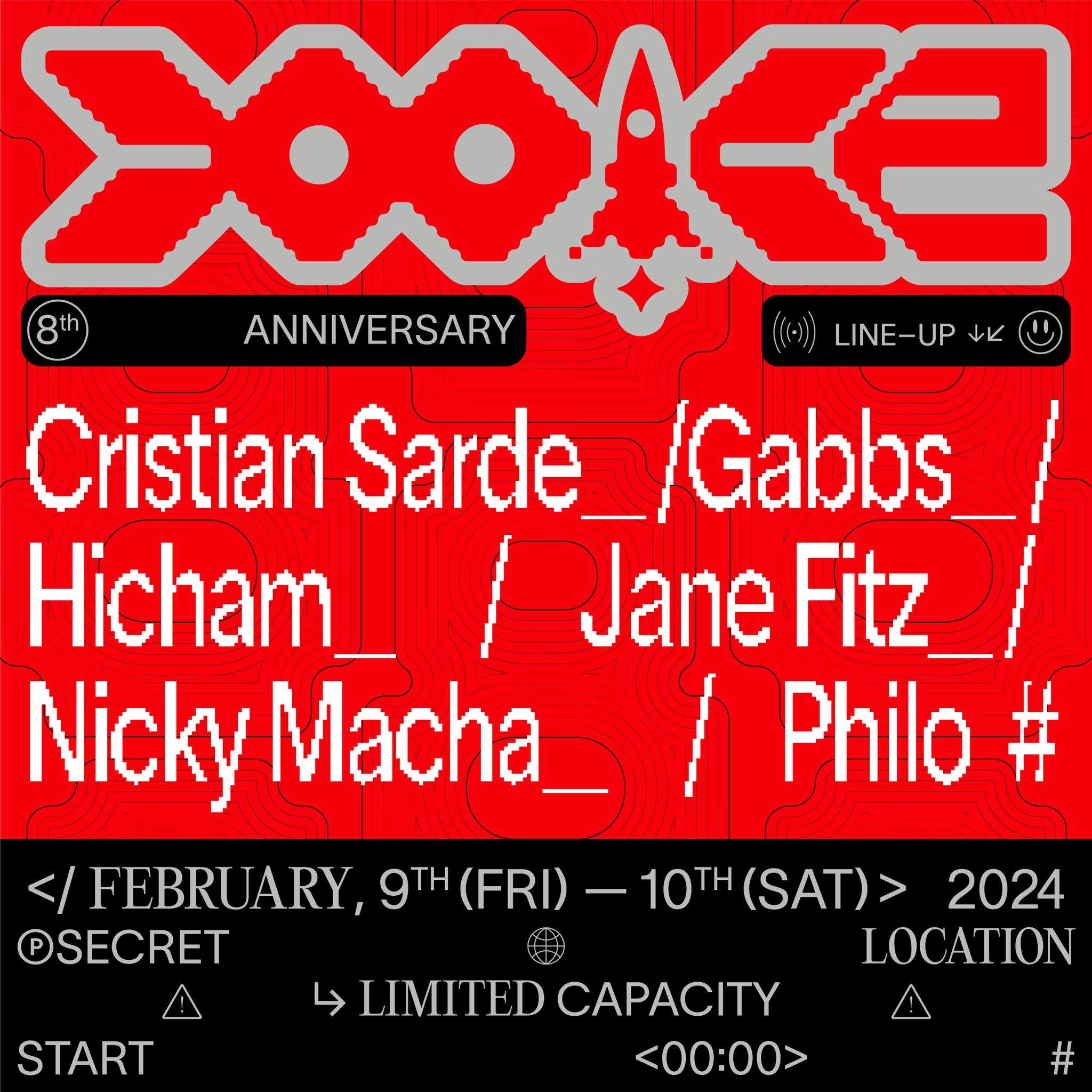 Jooice 8th Anniversary at TBA, Rome