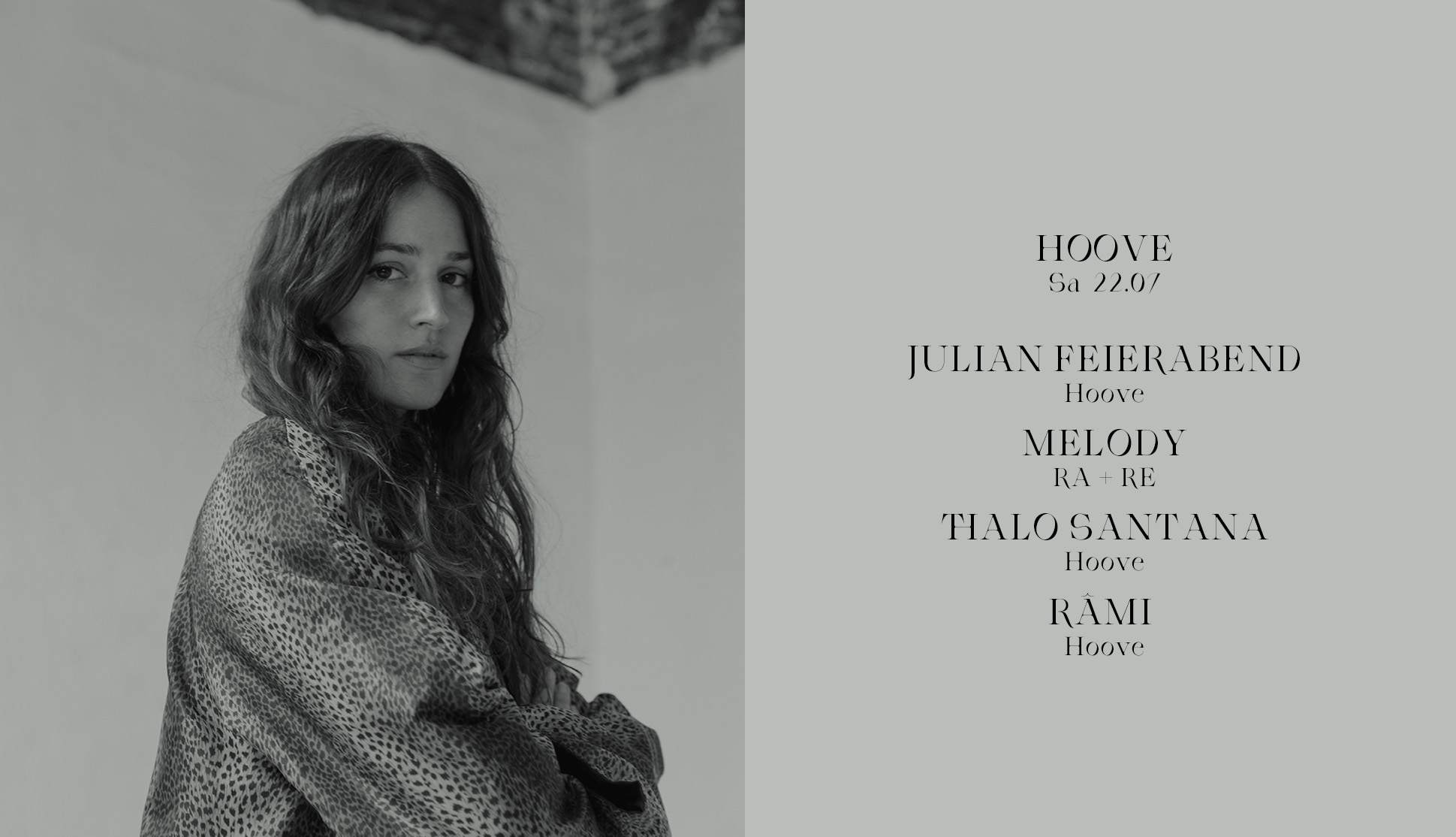 Hoove with Julian Feierabend, Melody, Râmi & Thalo Santana at Gewölbe ...