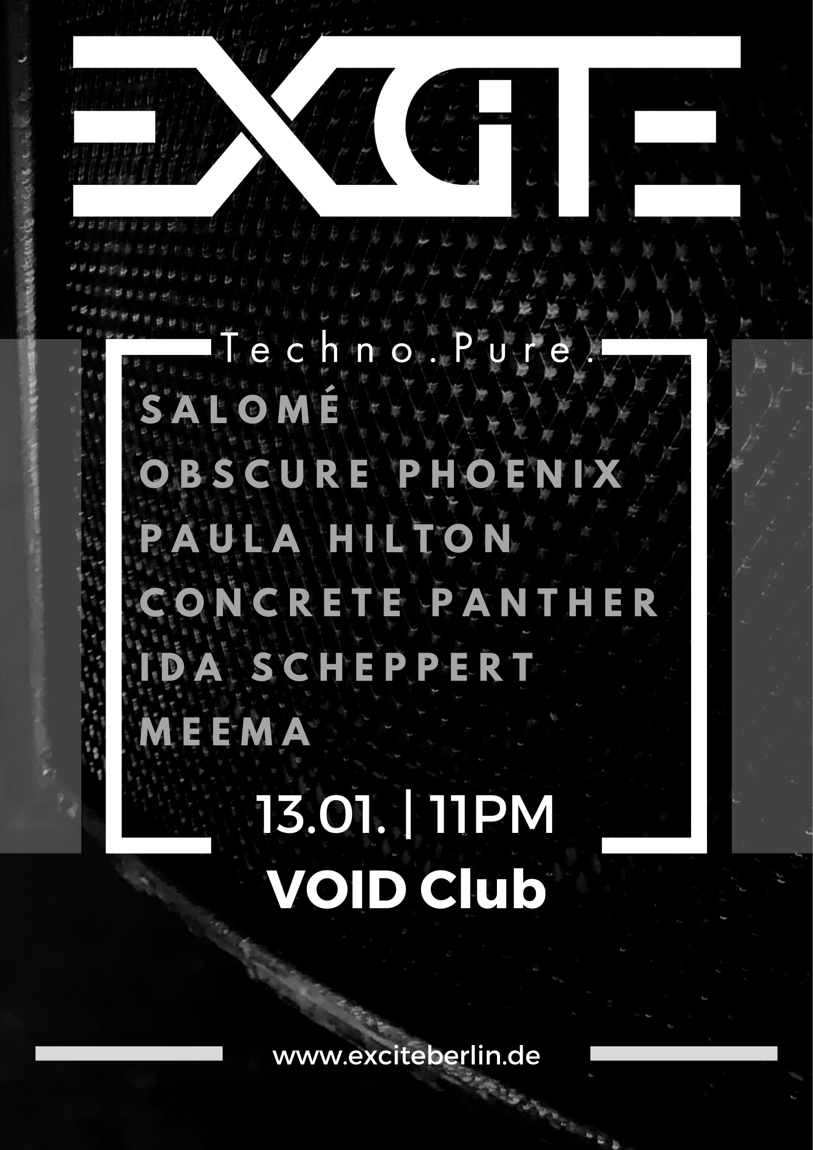 EXCiTE - Techno.Pure. @VOID Berlin at Void Club, Berlin