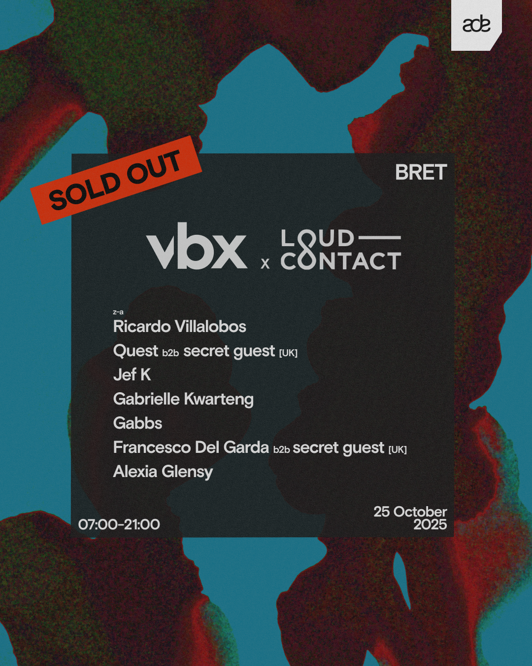 VBX x Loud-Contact | ADE at BRET, Amsterdam
