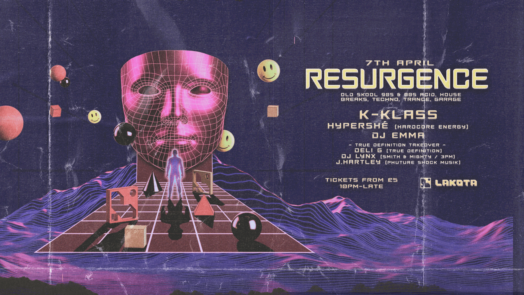 Resurgence: Old Skool Rave with K-Klass, Hypershe, DJ Emma ++ more en ...