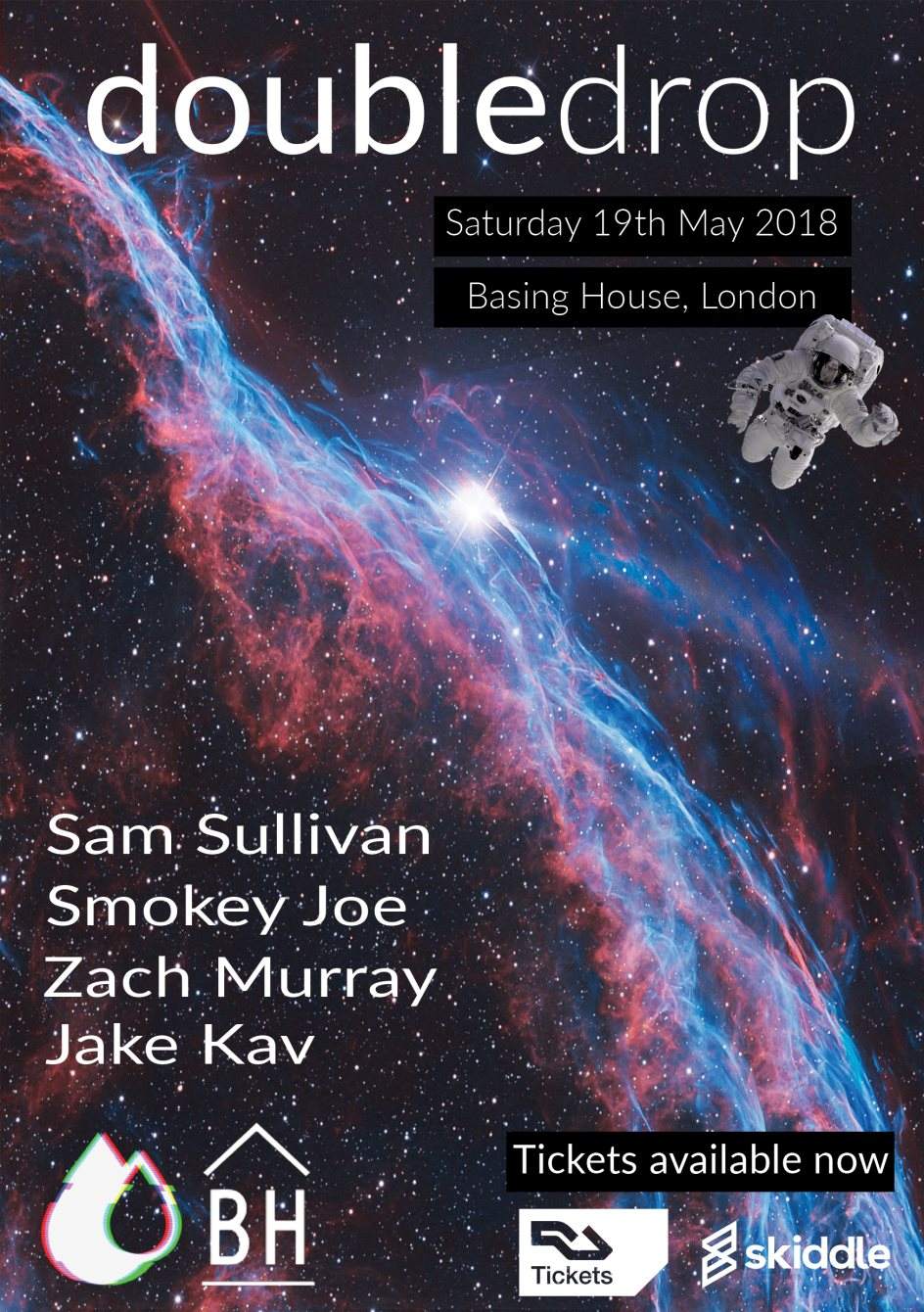 Double Drop bei Basing House, London