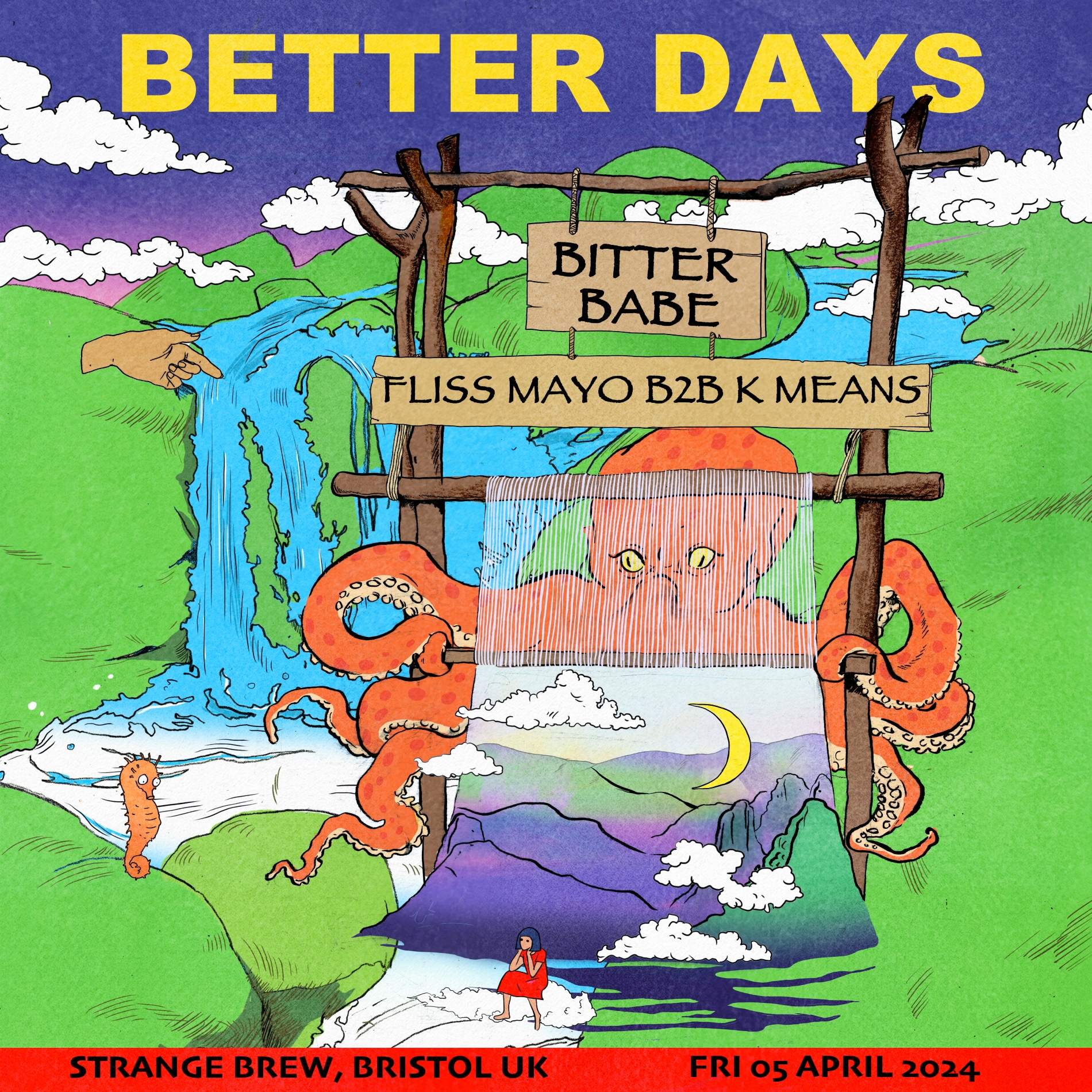 Better Days with Bitter Babe and Fliss Mayo b2b k means at Strange Brew ...