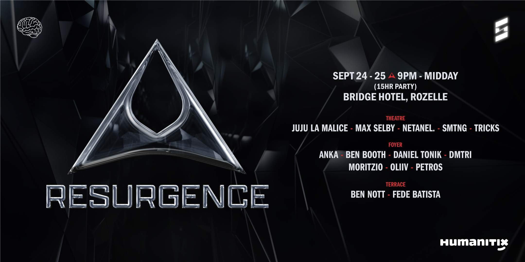 Resurgence II - The Bridge Hotel (15hr Rave) at The Bridge Hotel, Sydney