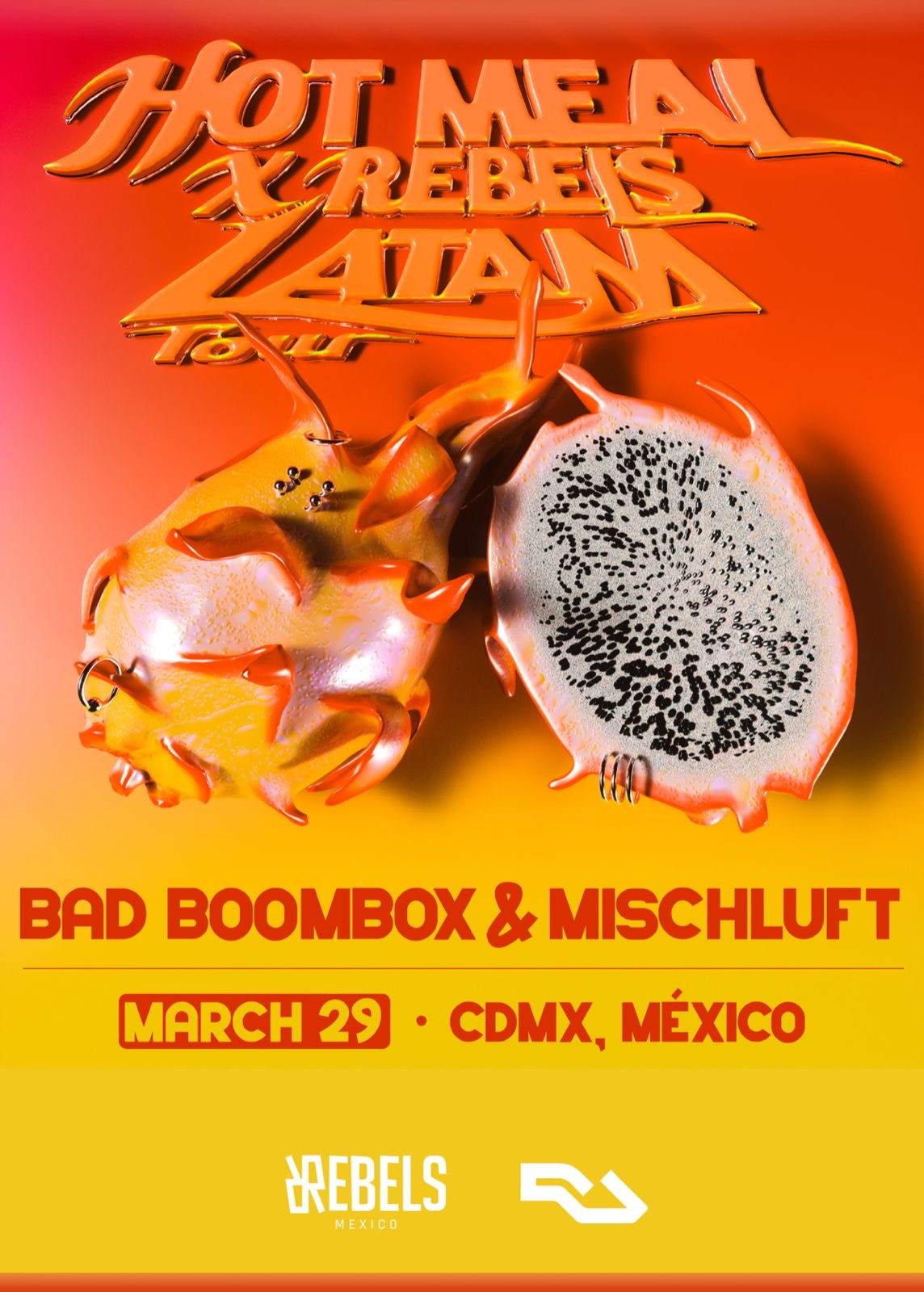Rebels MX & Hot Meal presentan: Bad Boombox & Mischluft en S de Supremo ...