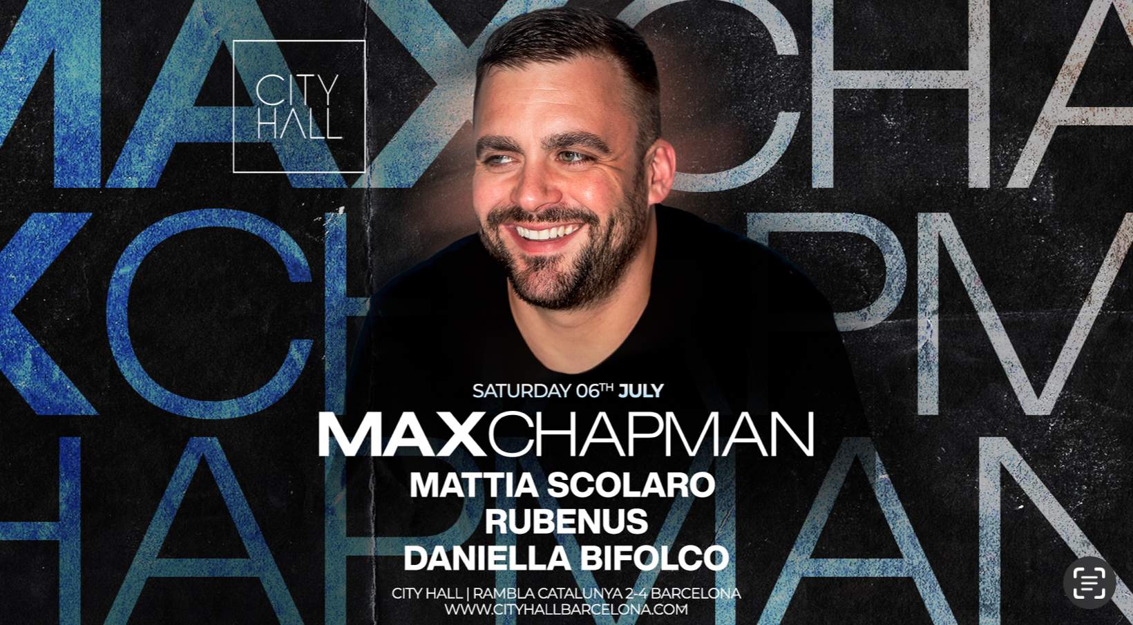 City Hall Saturday with Max Chapman - Last 50 free ticks at City Hall ...