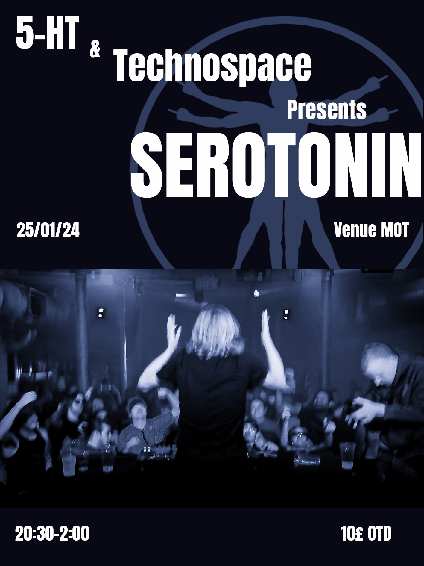 5-HT x Technospace: SEROTONIN at Venue MOT, London · Tickets