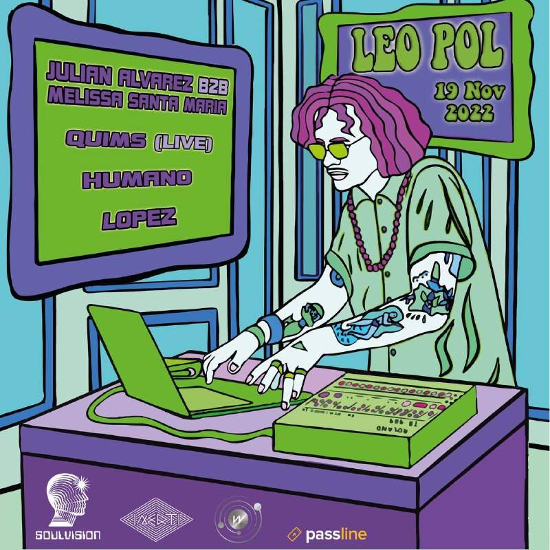 Leo Pol (IILE/CONCRETE MUSIC/FRANCE) at Centro Historico (Quito), Ecuador