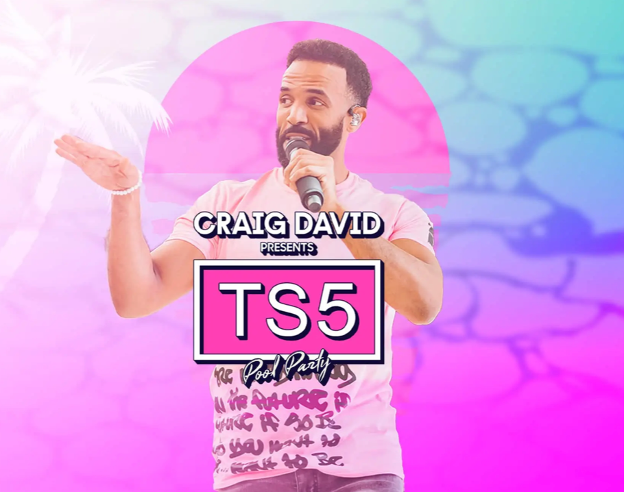 Craig David's TS5 Pool Party at Ibiza Rocks Hotel, Ibiza