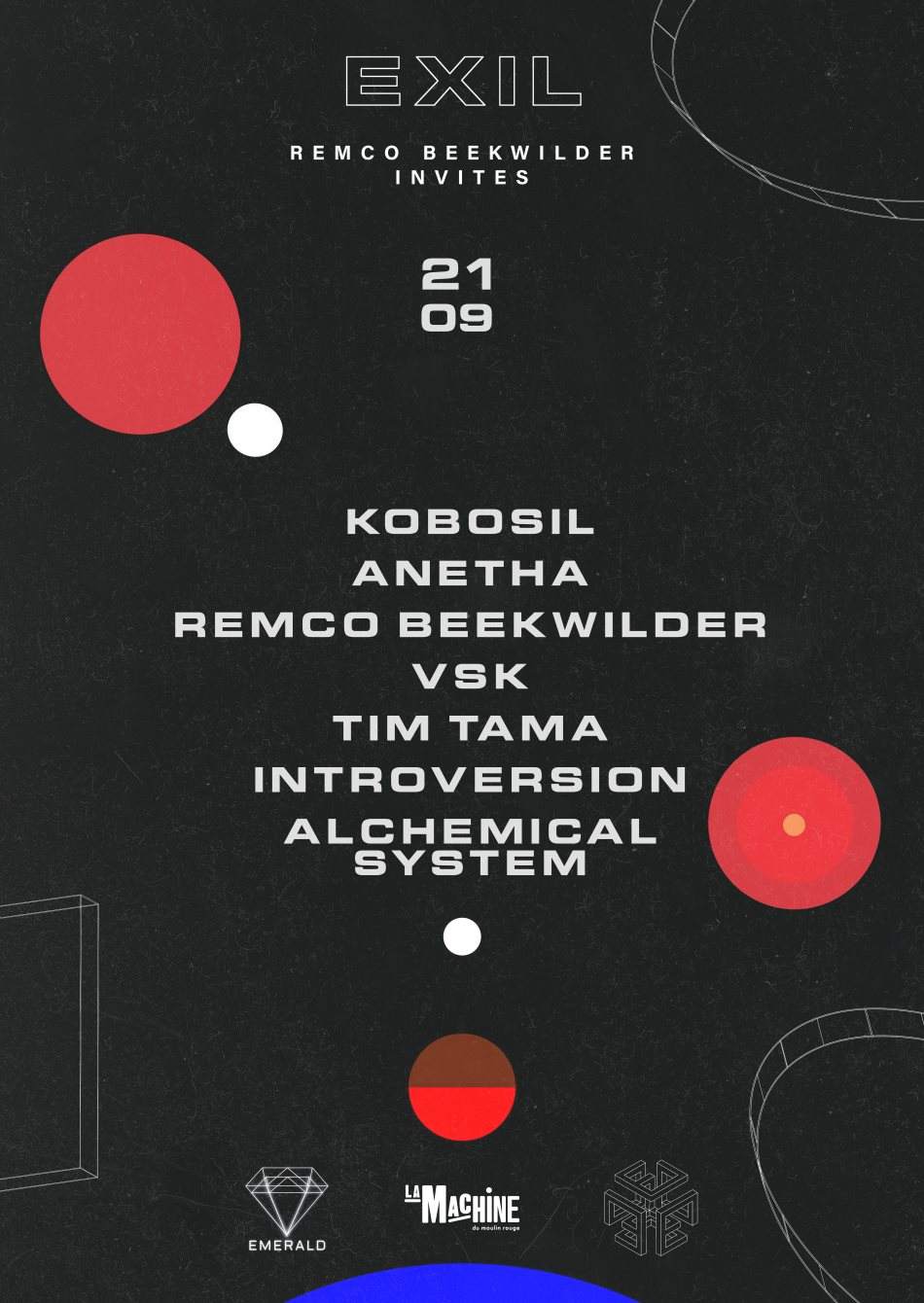 EXIL: Remco Beekwilder Invites Kobosil, Anetha, VSK & More bei La ...