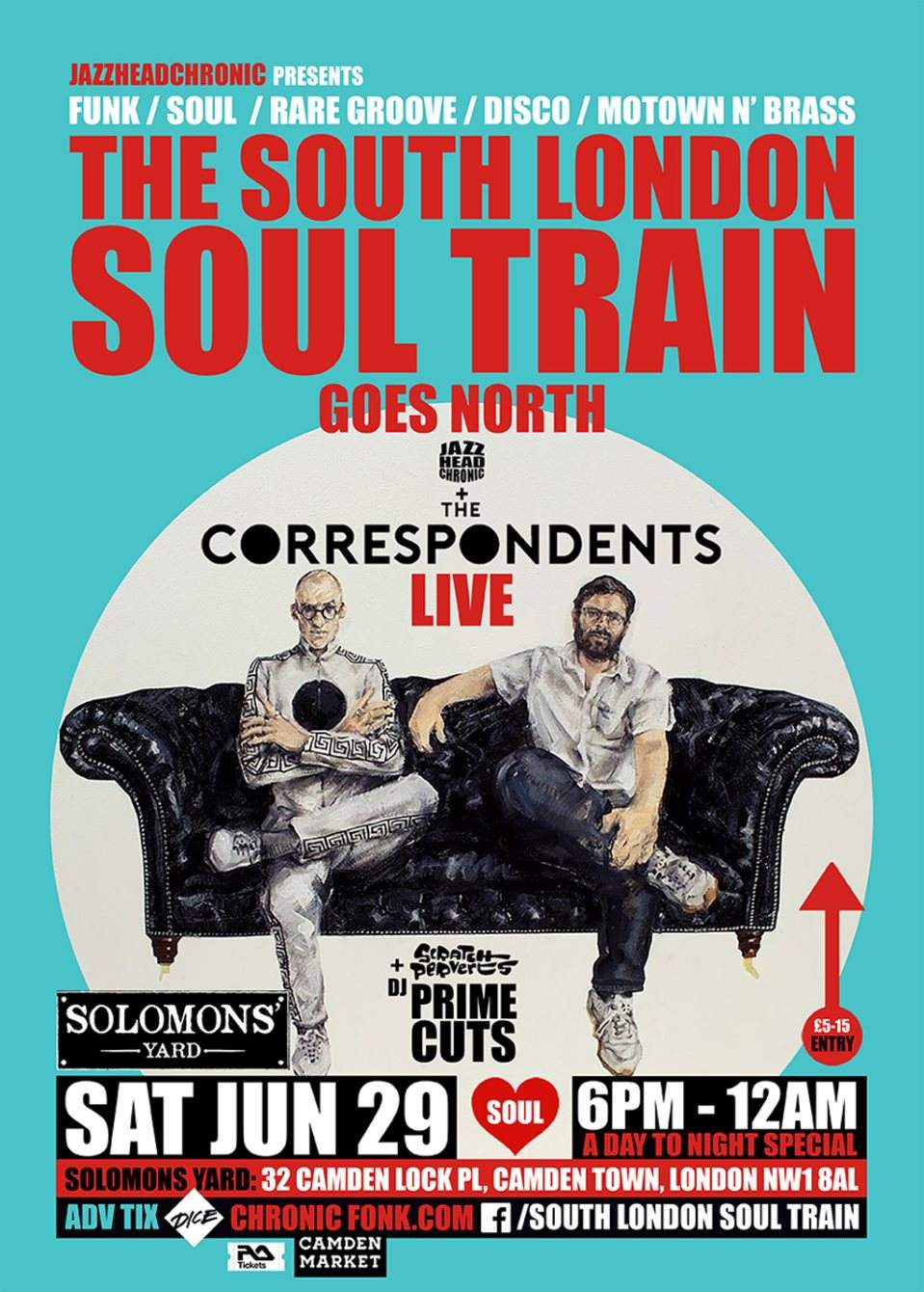 The South London Soul Train with Echoes Of & Howard Johnson (Live ...