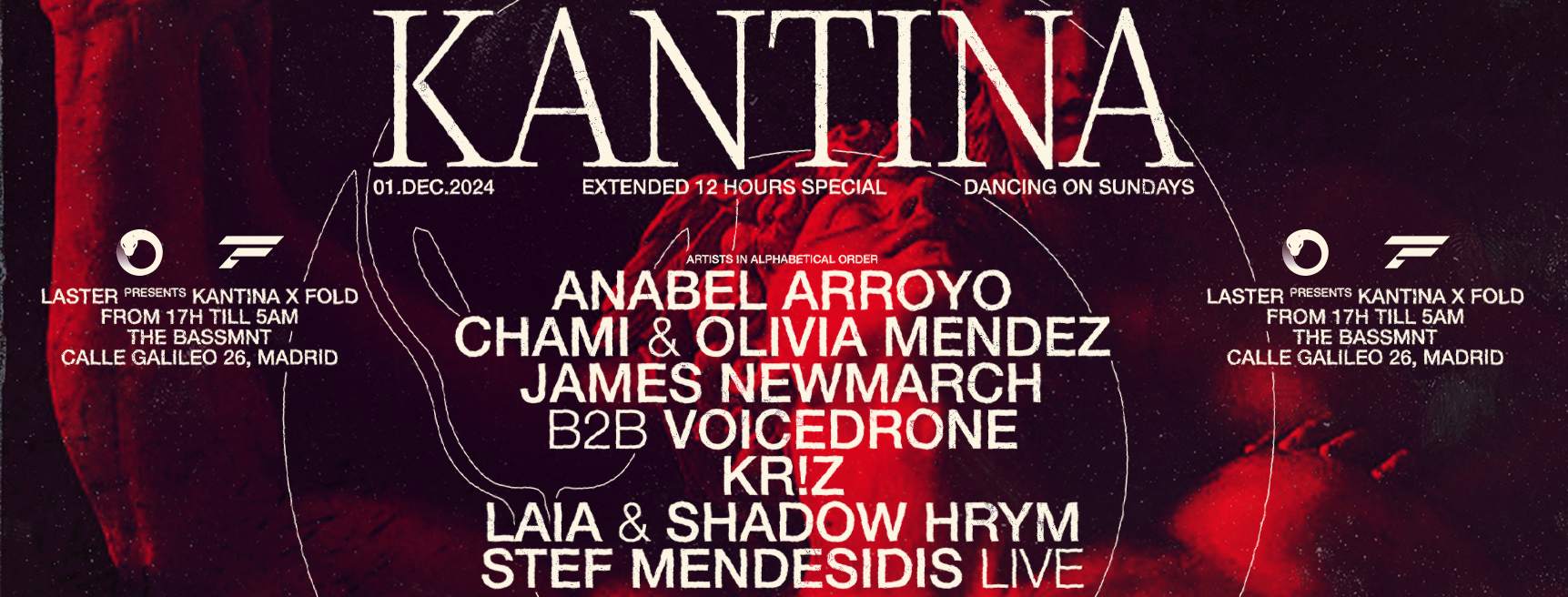 Laster Club presents KANTINA 007 / Special Extended 12H at The ...