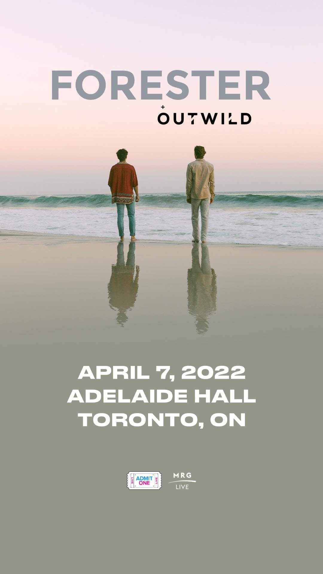 Forester - Adelaide Hall - April 7, 2022 - Toronto, ON bij Adelaide ...