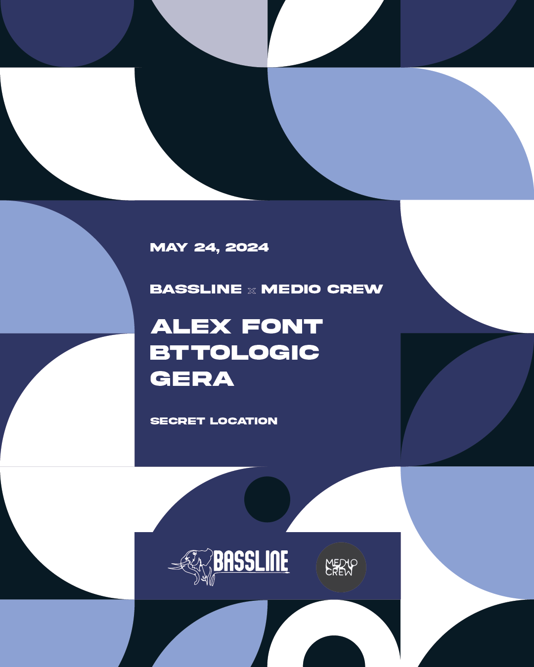 El Bassline x Medio Crew pres. Alex Font at TBA - Funkey Floor (Address ...